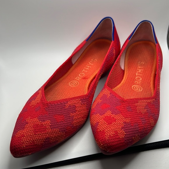 Rothy's | Shoes | Rothys The Point Red Botanicamo | Poshmark